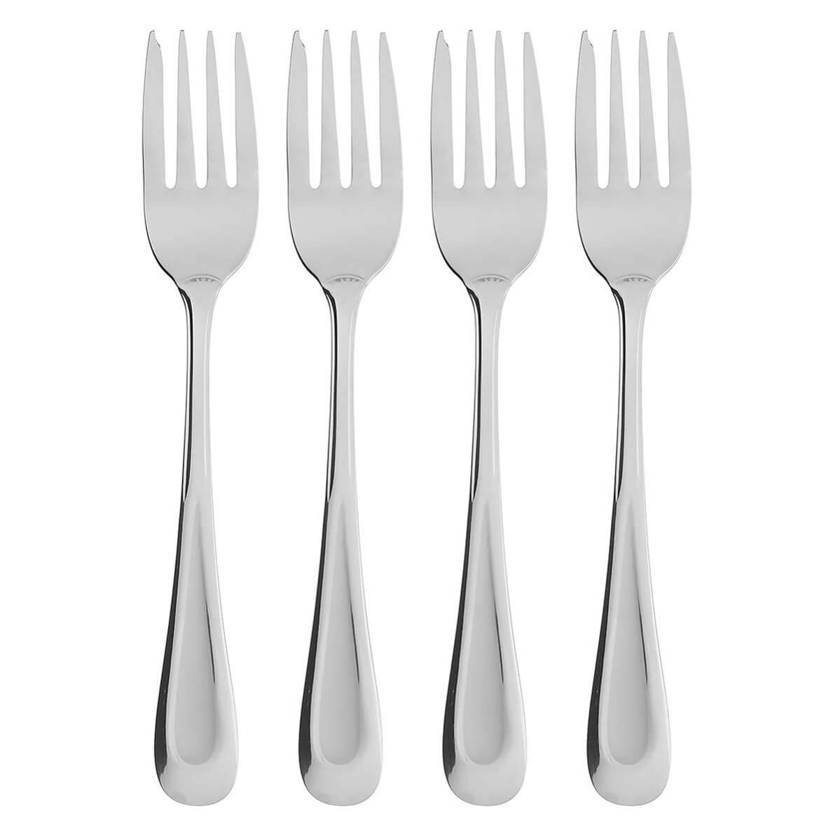 Oneida - Oneida Satin Sand Dune Salad Forks (Set of 4)